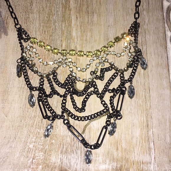 Jewelry | Beautiful Mixed Metal Statement Necklace | Poshmark